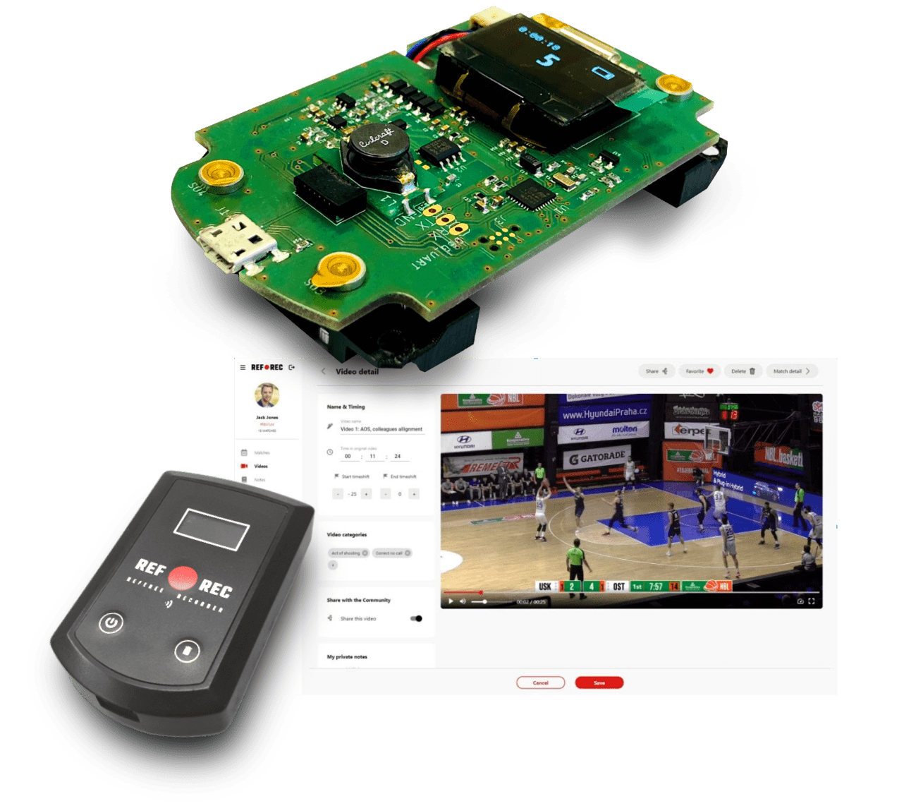 Referee recorder | ASN Plus